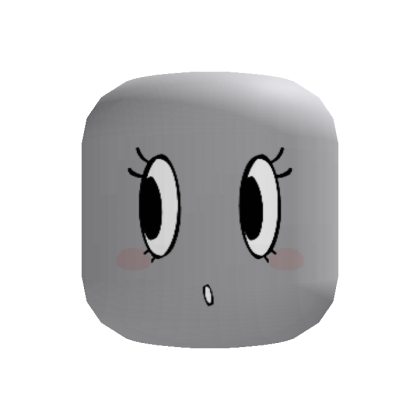 Cute Side Eye Girl Face (Recolorable)