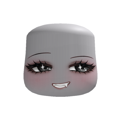 Cheeky Fang Face (Recolorable)