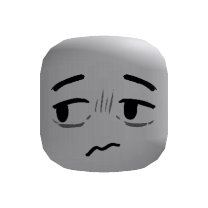 Depressed Groggy Face (Recolorable)