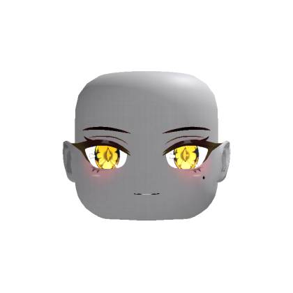 Cute Anime Vampire - Yellow