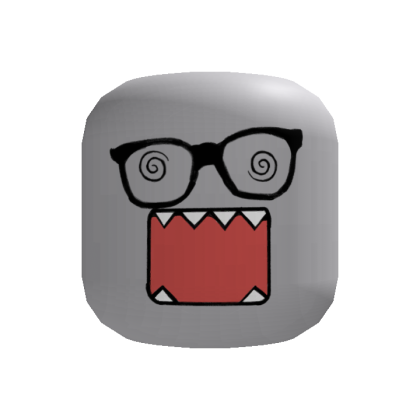 Domo face with glasses
