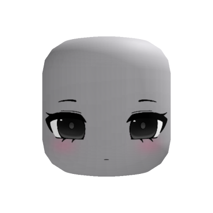 Cute Chibi Kawaii Blush Face