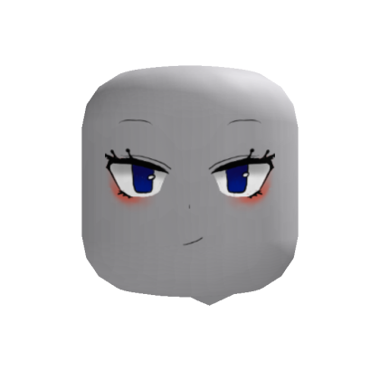 冀Anime Blue Eyes Face冀