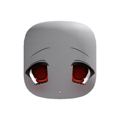 (animated) cute surprised 2000s moe face red