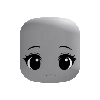 Beauty Stern Anime Girl Face