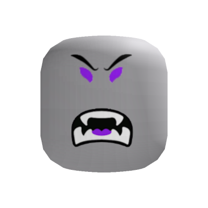 Rosto de Fera Roxo - Roblox