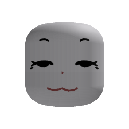 Smug Girly Grin Face - Roblox