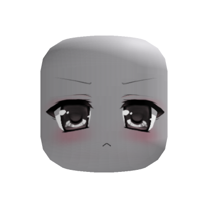 cute moe angry anime face