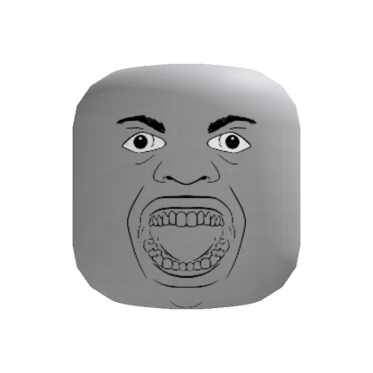 Screaming Soyjack Man Face