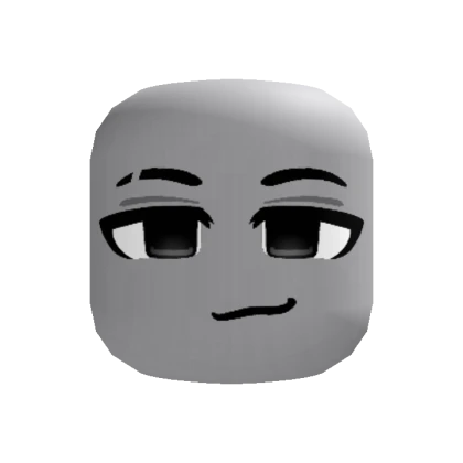 Unamused Confident Anime Face