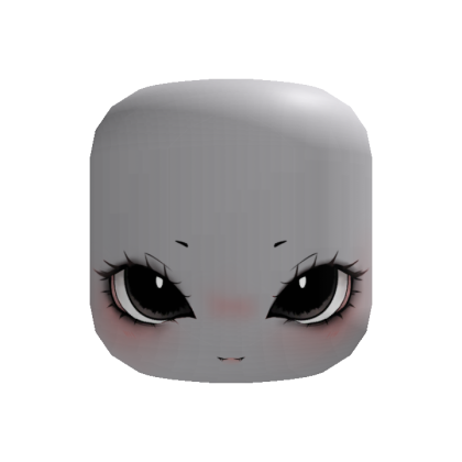 linda cara de gatito de anime moe