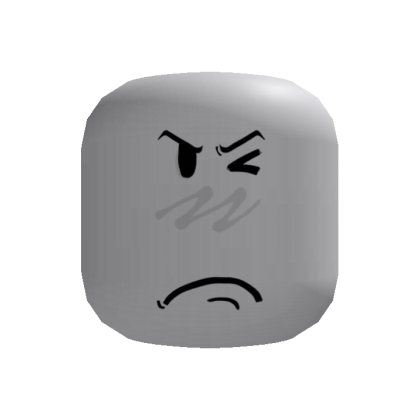 Angry Sad Classic Face