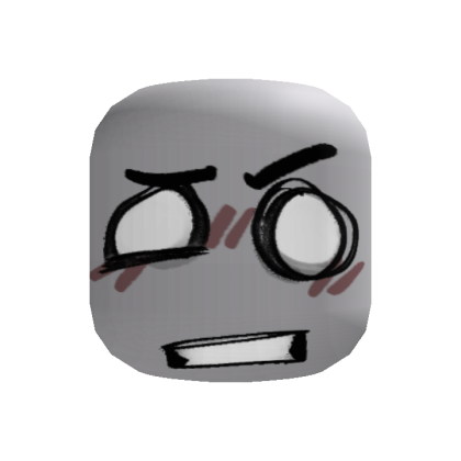 0_O Surprised Scene Blush Face - Roblox