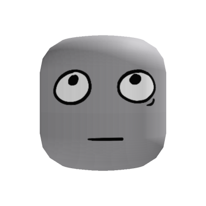 Cara nerviosa asustada (recolorible) - Roblox