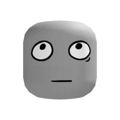 Nervous Scared Face (Recolorable) - Roblox