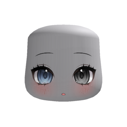 Cara de Heterochromia Moe Chibi