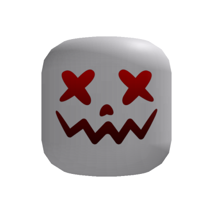 Halloween Spooky Head Red