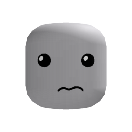 Sad Upset Creature Face (Recolorable)