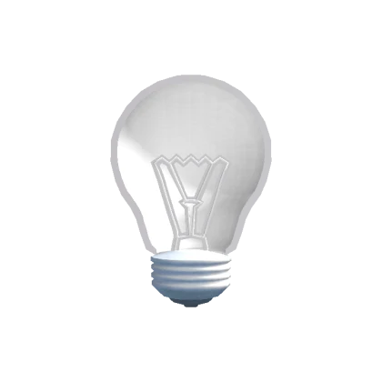 light Blue Bulb (simple version) - Roblox