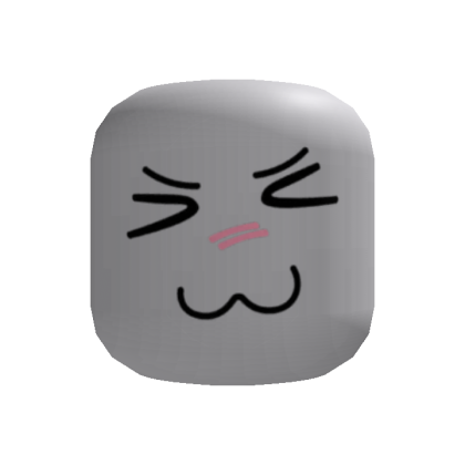 Cute Blush Cat Face