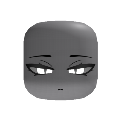 [Animated] Cute Glowing White Demon Following Eyes