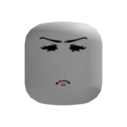 Irritated lady pout