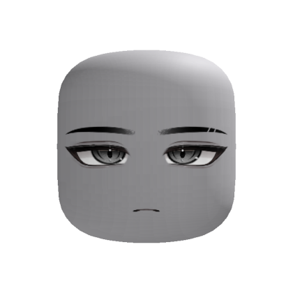 Bored Intimidating Anime Boy Face