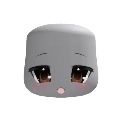 kawaii brown star eyes