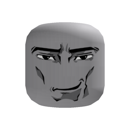 Chad Mogging Man Face