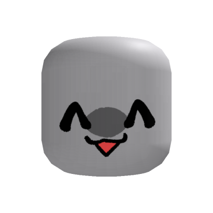 Cute Silly Happy Goober Cat Face (Recolorable)