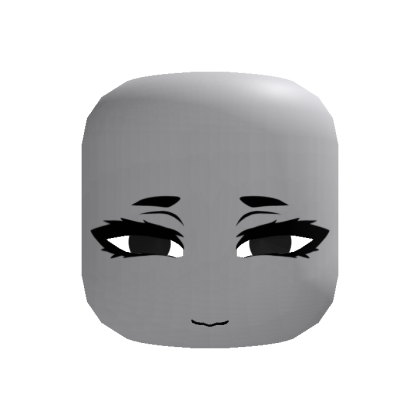 [Animated] Cute Shy Face with Blinking Eyes