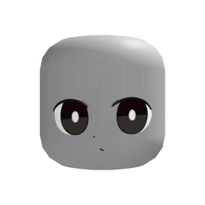 ୨ৎ Neutral calm blank stare anime face