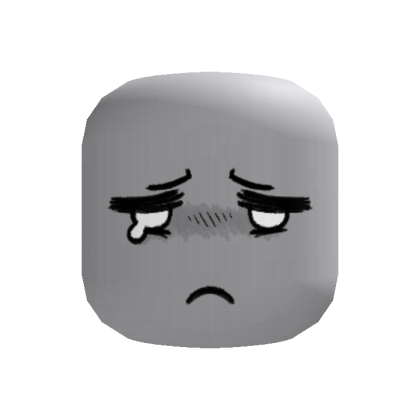 Sad Tired Face