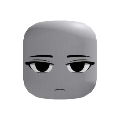 Cara de mirada intimidante