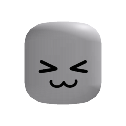 Cute Squint Smile Face >w