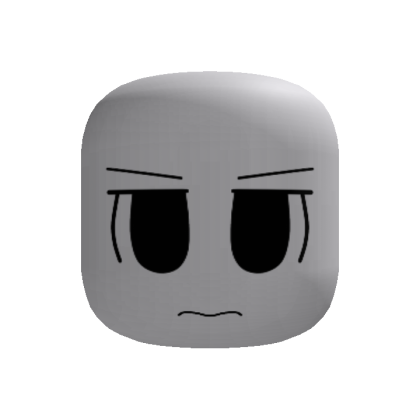 Cute Frustrated Chibi Toon Face