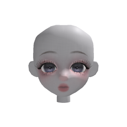 Ghost girl doll head A