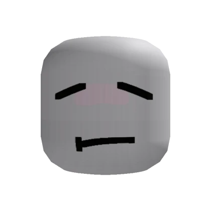 Recolorable Tired Sleepy Sleeping Silly Face - Roblox