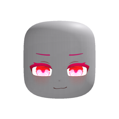[Animated] Soft Red Gaze Furina Following Eyes