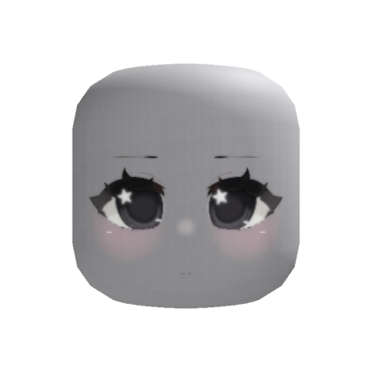 Kawaii Star Confused Chibi Face