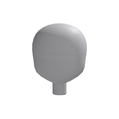 Faceless Anime Head with Neck