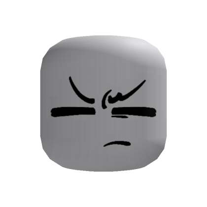 Squinting Guy Confused Face (Recolorable)