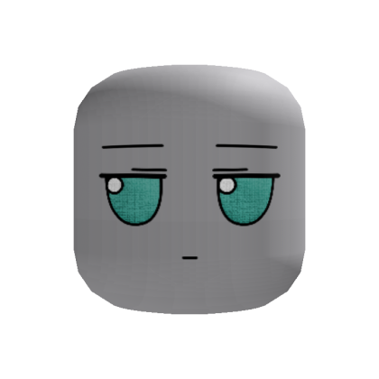 Youmu Fumo Face (Recolorable)