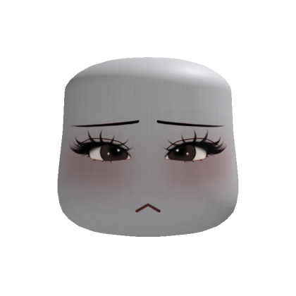 sad doll face ♡ cheeks