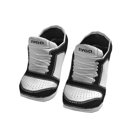 Black-White Sleazy Sneaker Heels [ IT GIRL ]