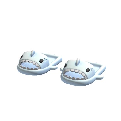 Blue Shark Slippers 3.0