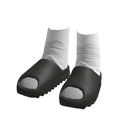 Ye Slides w Socks