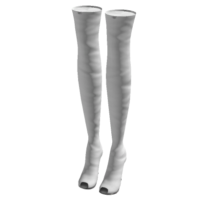 Peep-Toe Beige Boot Heels (Syaa ver.)
