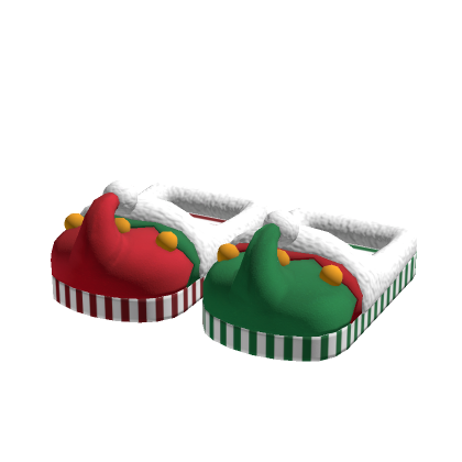 CHRISTMAS ELF COMFY SLIPPERS
