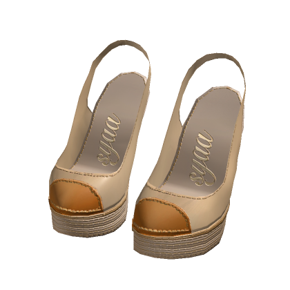 SS09 Slingback Beige heels (it-girl)